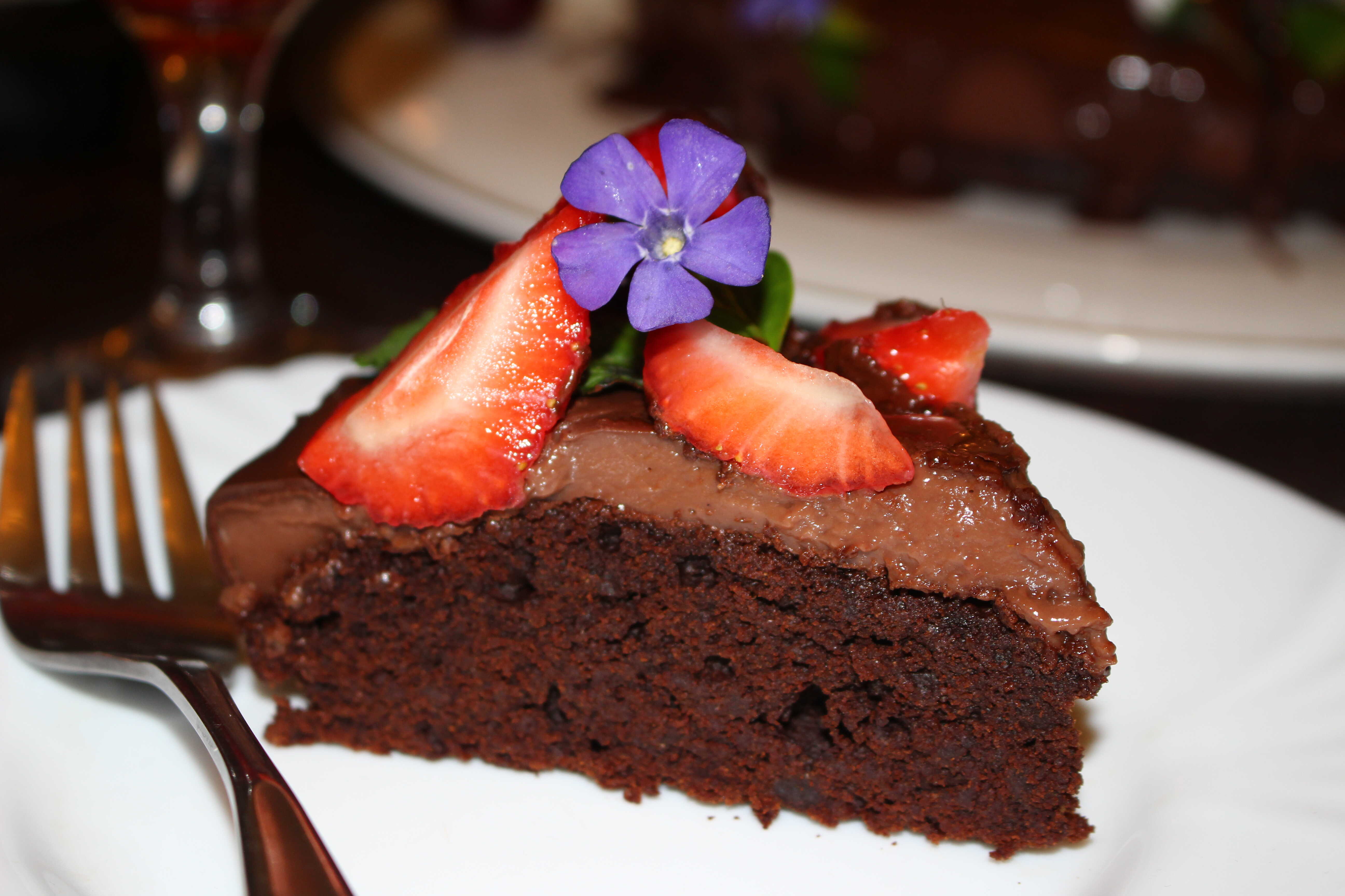 Brownie / čokoládový dort vegan - generace vegan